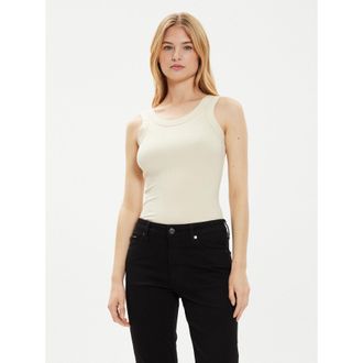 Calvin Klein Top K20K207190 Beige Slim Fit