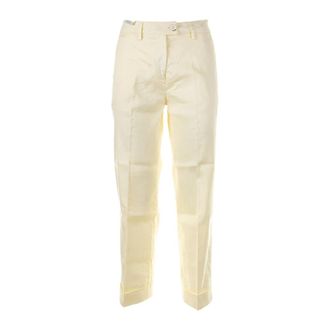 Re-hash Chinos - Femme - Pantalons - Jaune - Taille: W27