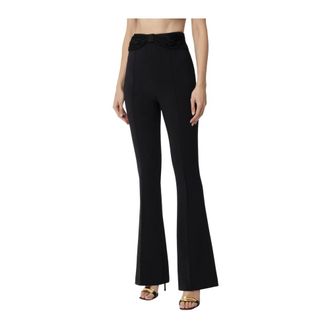 Elisabetta Franchi Damen, Hosen, Schwarzk, XLGr&ouml;&szlig;e