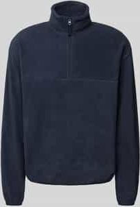 Mc Neal Fleecepullover mit Troyer-Kragen