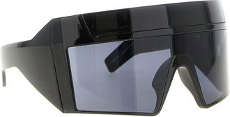 Rick Owens Mask Visor Sunglasses - Black