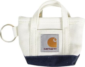 Carhartt Work in Progress Homme, Accessoires, Blanc, Taille: ONE Size Mini Porte-cl&eacute;s Sac Cabas