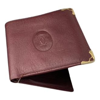 Cartier Portefeuille Vintage Pre-owned - Femme - Pre-owned - Rouge - Taille: ONE Size
