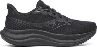 Saucony Triumph 23 pour homme, Triple noir, 43 EU