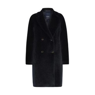 Max Mara Femme, Manteaux, Gris, Taille: 42 FR Manteau droit