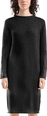 QS by s.Oliver Damen 2174477 Strickkleid, Grey/Black, L