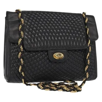 Bally Pre-owned Ledertasche - - Pre-owned - Damen - Schwarzk - ONE SIZE