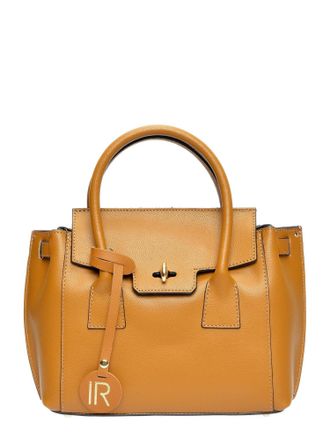 Isabella Rhea Braun Rindsledertasche