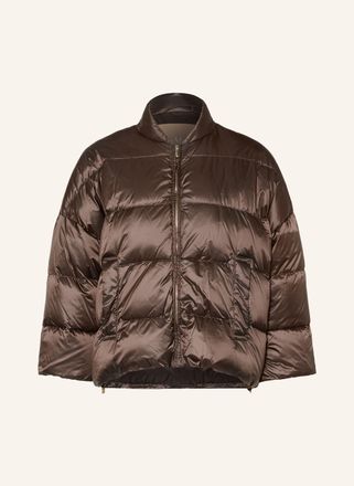 Max Mara Daunenjacke Meringa Mit 3/4-Arm braun