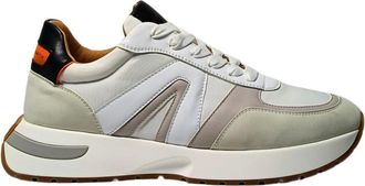 Alexander Smith Homme, Chaussures, Blanc, Taille: 45 EU sneaker Pelle