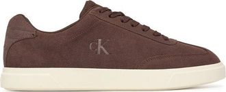 Calvin Klein Sneakers Low Prof Cupsole Laceup Croc Bt HM0HM02285 Braun