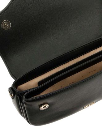 Guess Womens Shoulder Bag Black Polyurethane Shoulder-bags