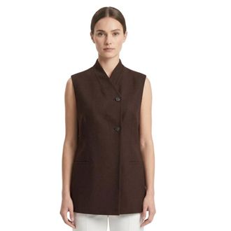 Am&eacute;lie & Am&eacute;lie Acerra Vest - - Suits - Damen - Braun - M