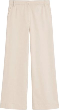 Max Mara Femme, Pantalons, Beige, Taille: 34 FR Wkdariete Wide Pantalons