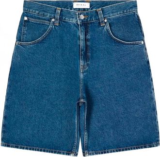 Edwin Homme, Shorts, Bleu, Taille: W32 Short en Jean Large