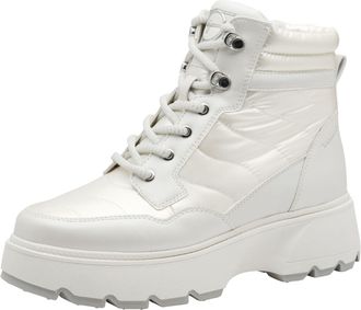 Tamaris Damen Stiefel Leder wei&szlig; 39