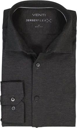 Venti Herren Hemd grau meliert