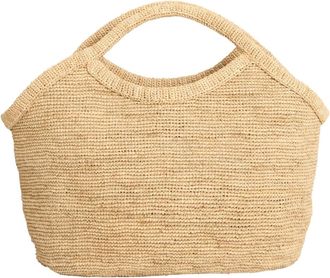 Ibeliv Femme, Sacs, Beige, Taille: ONE Size Pure Cabas en raphia