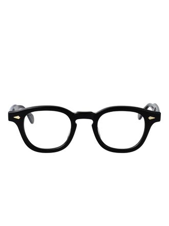 JULIUS TART OPTICAL Ar Brille mit rundem Gestell - Schwarz