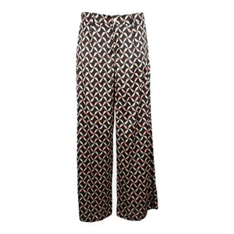 Think Polyester Freizeithose - - Trousers - Damen - Mehrfarbig - XS