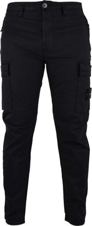 Stone Island Homme, Pantalons, Noir, Taille: W30 Slim-fit Pantalons