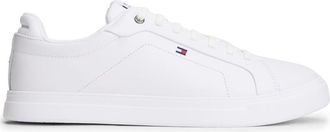 Tommy Hilfiger Low Top Allrounder-Sneaker aus Glattleder in