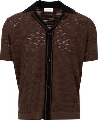 Paolo Pecora Homme, Pulls, Multicolore, Taille: M Knit Polo