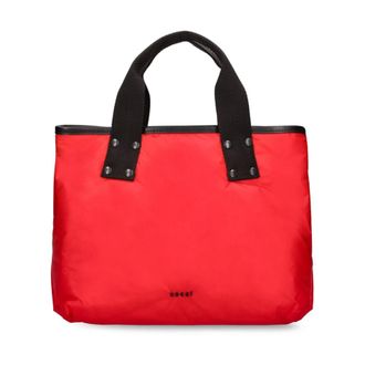 sacai Rote Logo Einkaufstasche Tote - - Bags - Damen - Rot - ONE SIZE