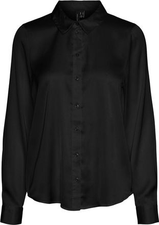 Vero Moda Damen Vmnoa Shirt Ga Noos Bluse, Schwarz, M EU