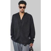 Yohji Yamamoto GFX Knit Cardigan