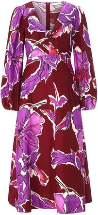 Rich & Royal Damen Maxikleid PRINTED Regular Fit aus Viskose