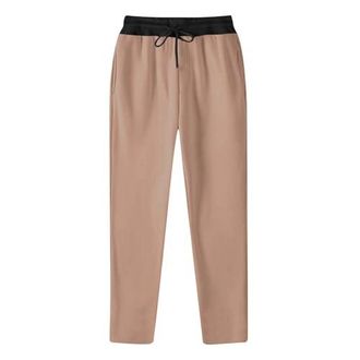 Generic Pantalon de jogging pour homme avec taille &eacute;lastique ouverte en bas, pantalon de jogging baggy en polaire, coupe ample, pantalon de loisirs, pantalon 