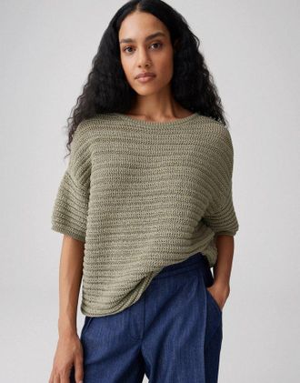 OPUS Strickpullover Strick Pinse breath