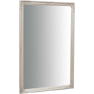 Biscottini International Biscottini - Wandmontierter und wandh&auml;ngender vertikaler/horizontaler Spiegel L60xPR4xH90 cm antiksilberfarben