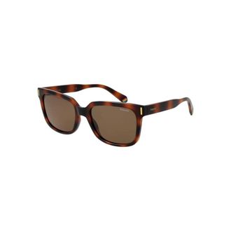 Polaroid unisex, Accessoires, Brun, Taille: ONE Size Lunettes de soleil &agrave; monture rectangulaire
