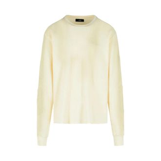 Amiri Homme, Tops, Beige, Taille: 2XL Bones Long Sleeve Tee