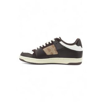 Guess Sava Low Sneaker aus Leder-Mix - - Shoes - Herren - Mehrfarbig - 43 EU