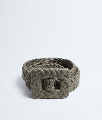 Bottega Veneta Ceinture Foulard - Gris Et Argent - Femme - S