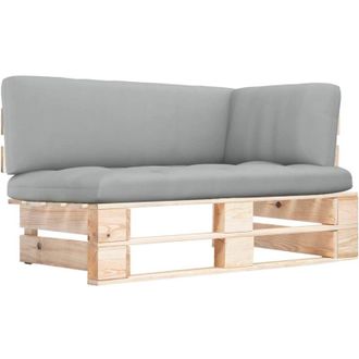 vidaXL Canap&eacute; dangle palette de jardin bois de pin impr&eacute;gn&eacute; vidaXL