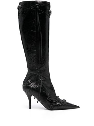 Balenciaga bottines Cagole 90 mm - Noir