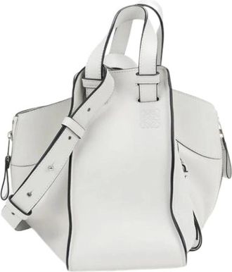 Loewe Sac &agrave; main Pre-owned en cuir de veau - Femme - Pre-owned - Blanc - Taille: ONE Size