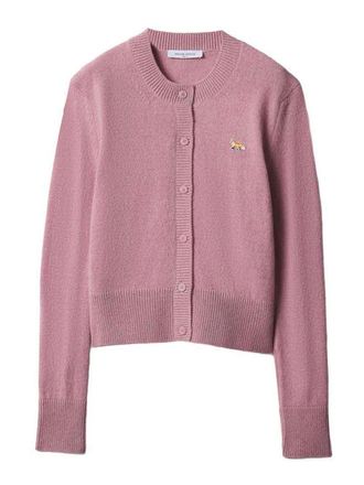 Maison Kitsun&eacute; Cardigan - Hellrosa