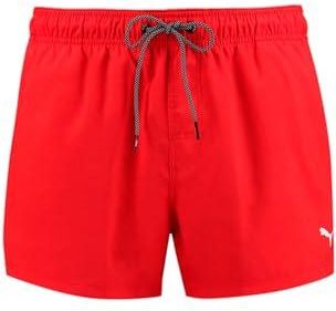 Puma Puma Swim Men Short Length Swim Shorts 1P - C: Red_T: XL