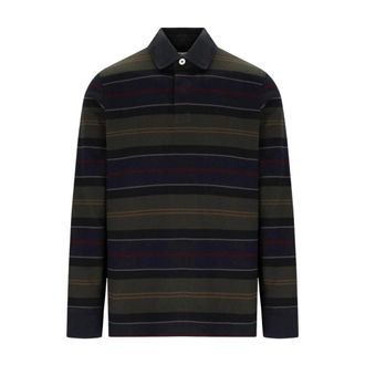 Barbour Frith Striped Rugby Shirt - Homme - Tops - Multicolore - Taille: L