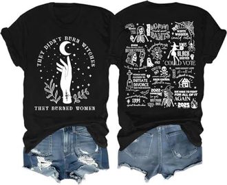 Generic &laquo; They Didnt Burn Witches, They Burned Women - Feminist Witch T-Shirts, Defending Womens Dignity and Respect Women. &raquo;, Noir, XL