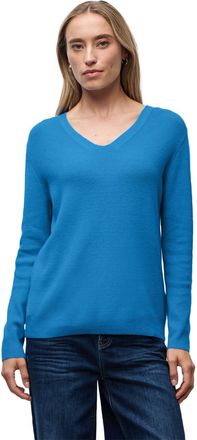 Street One Damen Basic V-Neck Pullover