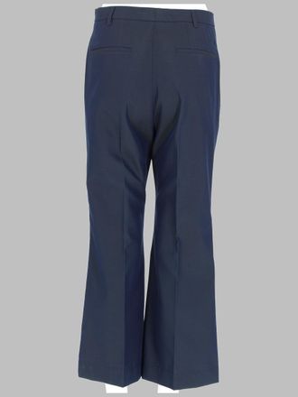 Golden Goose Cotton-Blend Trousers - Blue