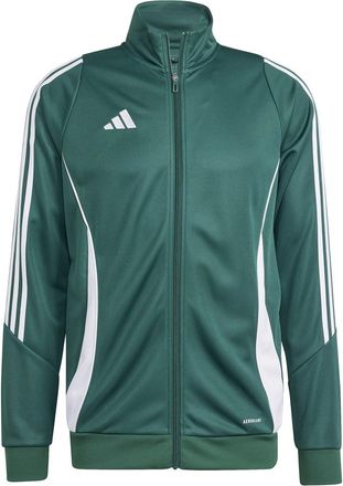 adidas TIRO 24 HERREN-PR&Auml;SENTATIONSJACKE GR&Uuml;N IR7499