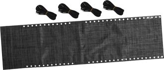 Valiclud Outdoor Ersatzbezug Tiefgrau Atmungsaktiv Robust Für Klapp-liegestuhl Gartenstuhl Lounge Terrassenstuhl Camp Chair Replacement Fabric