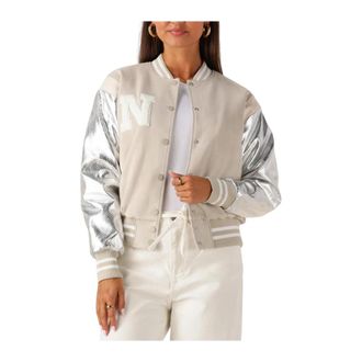 Nukus Nukus, Damen, Jacken, Beige, 2XLGr&ouml;&szlig;e